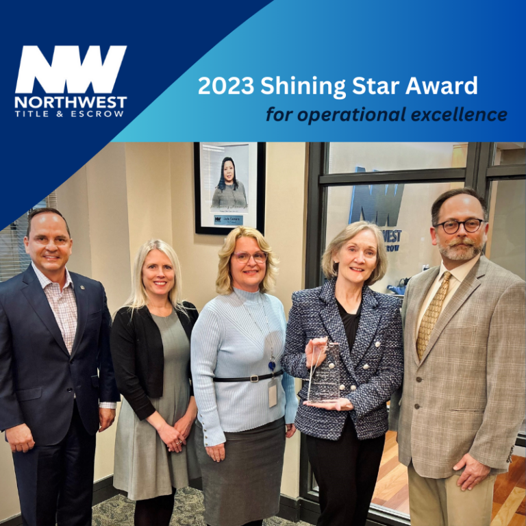 Northwest Title & Escrow Receives 2023 Shining Star Award | Northwest ...